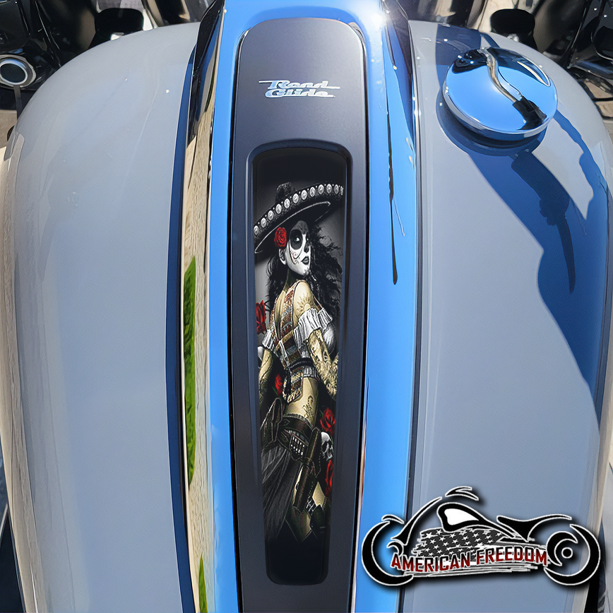 Harley 2021+ Street & Road Glide Dash Insert - Bandita Red [Harley ...