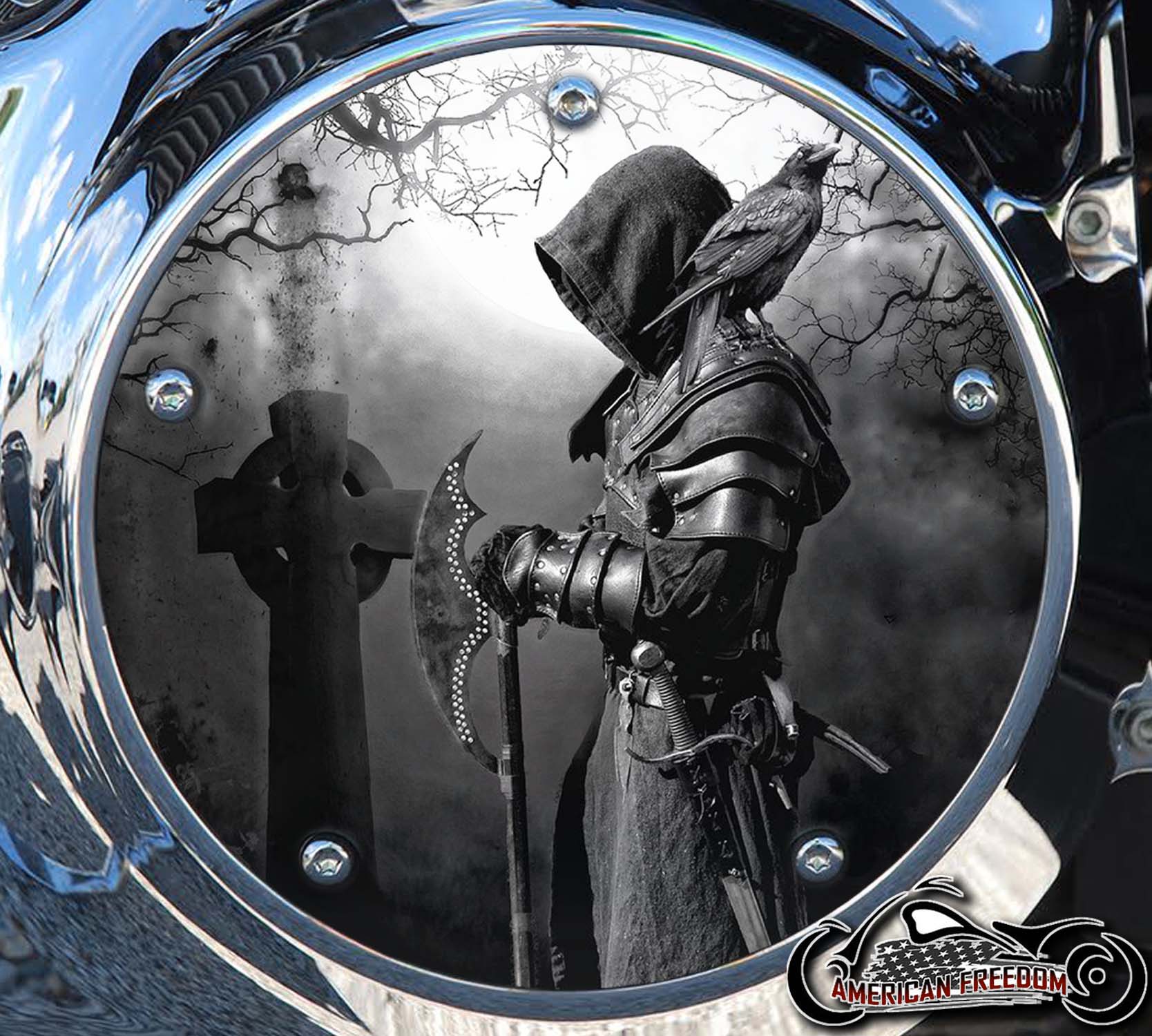 Reapers - Harley Davidson Derby Covers : Custom Derby Cover