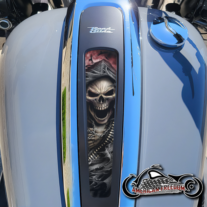 Reapers - Harley Davidson 2021-2023 Glide Dash Inserts : Custom Derby Cover