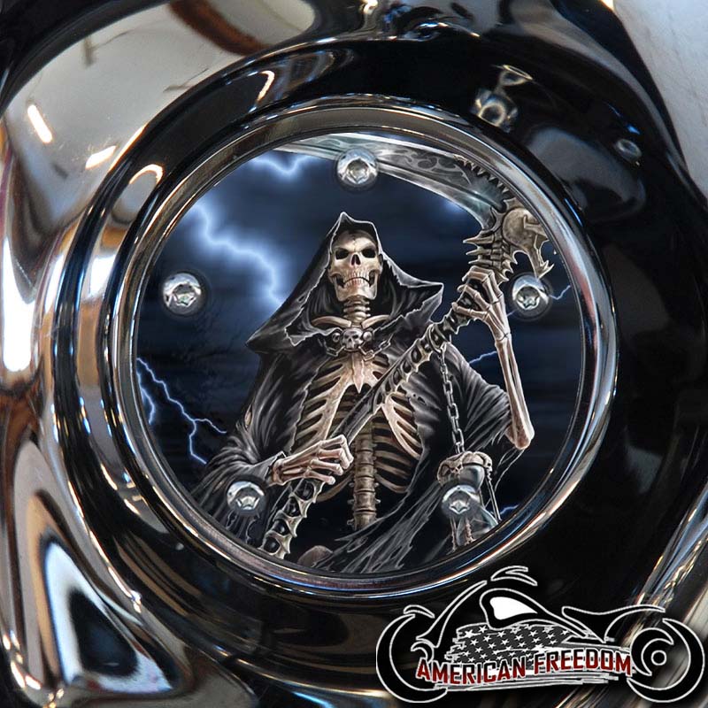 Custom Timing Cover - Reaper Scythe 4 [Harley Davidson Timing Cover ...