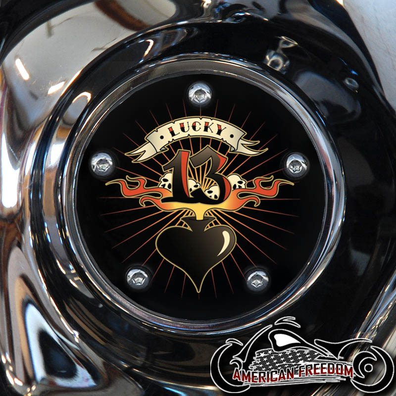 Custom Timing Cover - Lucky 13 [Harley Davidson Timing Cover] - $64.99 ...