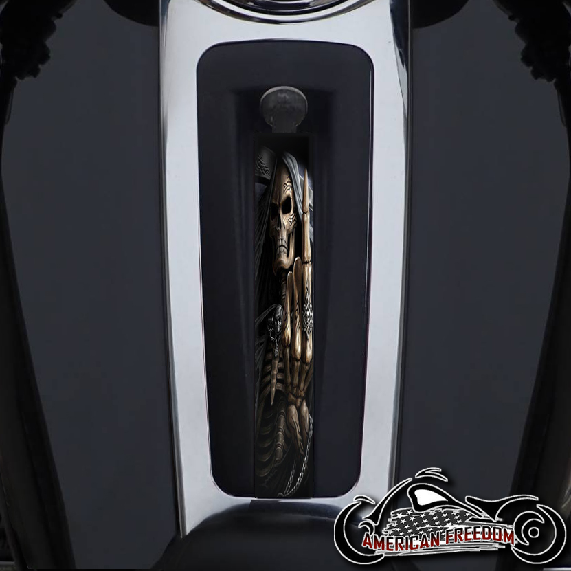 Reapers - Harley Davidson Ultra Limited Dash Inserts : Custom Derby Cover