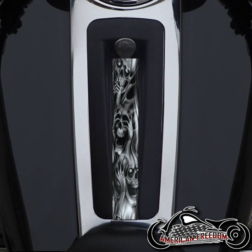 Harley Ultra Limited Dash Inserts : Custom Derby Cover