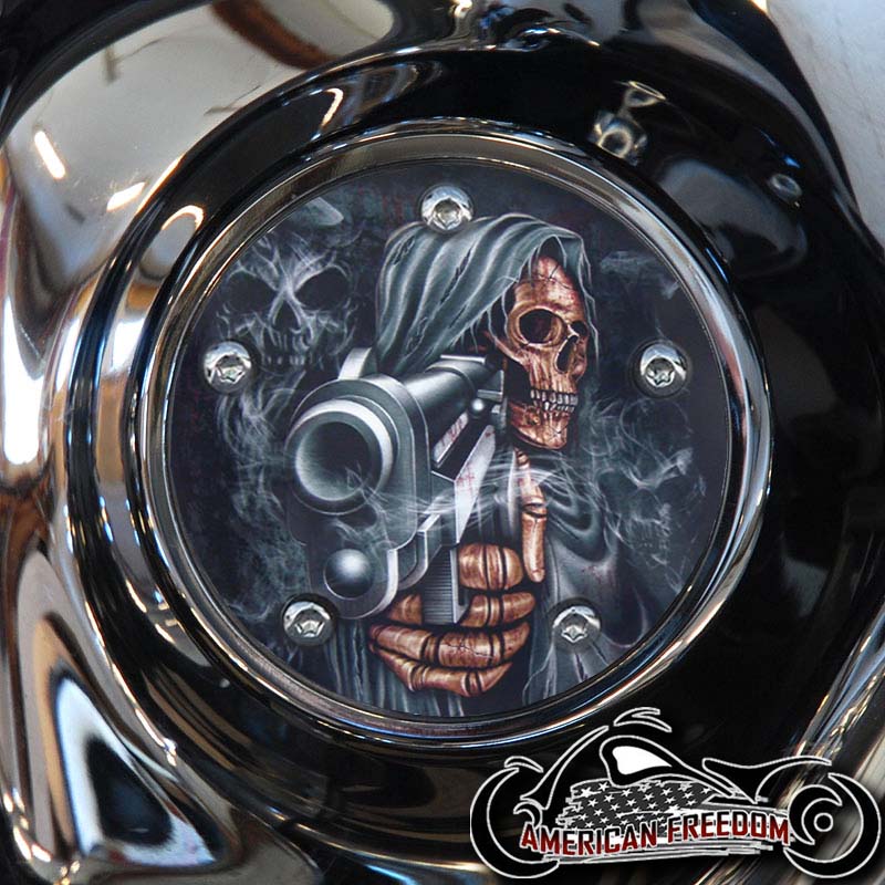 Custom Timing Cover - Gunpoint [Harley Davidson Timing Cover] - $64.99 ...